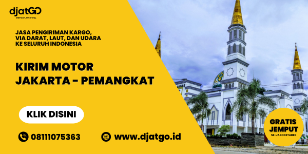 Kirim Motor Jakarta Pemangkat Free Pick Up Door to Door