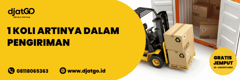 1 Koli Artinya Dalam Pengiriman yang Belum Banyak Kamu Tahu