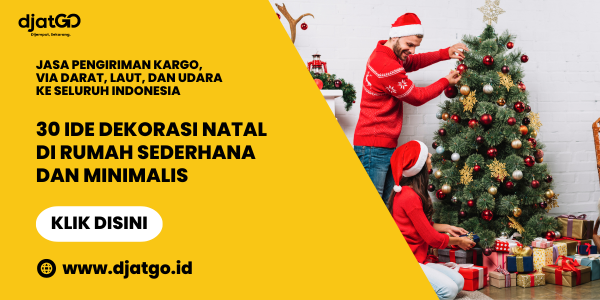 30 Ide Dekorasi Natal di Rumah Sederhana dan Minimalis