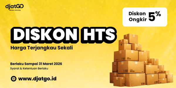Diskon HTS: Diskon 5% Ongkir Cargo Sampai 31 Maret 2026